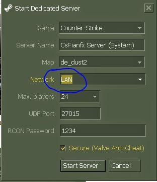 Cara Bermain LAN Counter-Strike 1.6 Dengan HLDS ~ AlfianID Blog