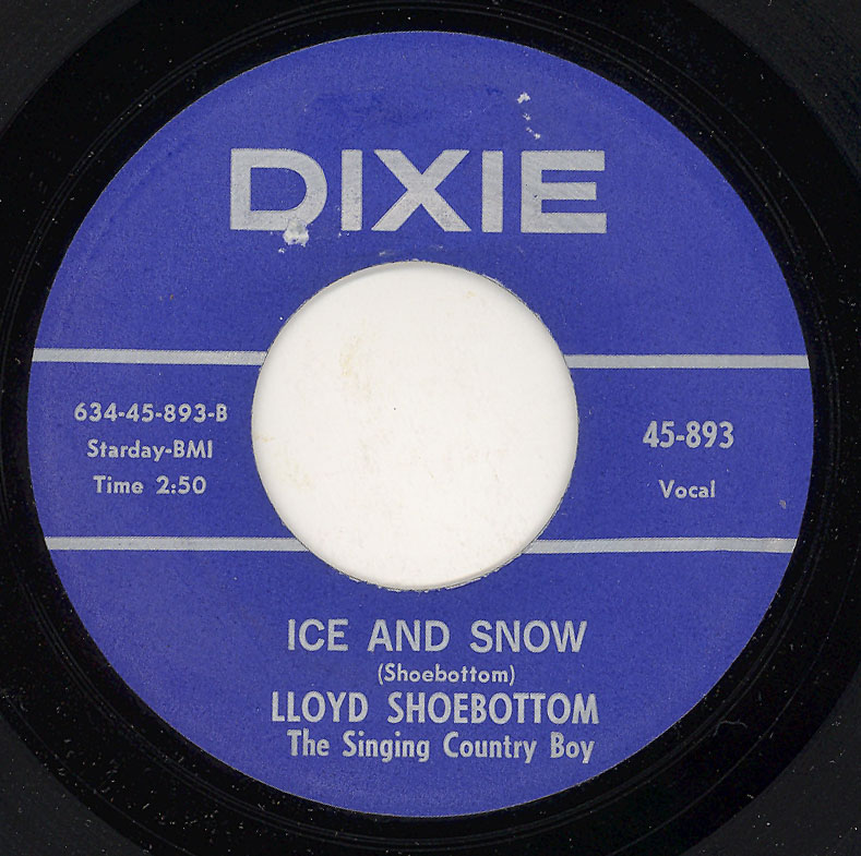 Starday Custom Series: DIXIE RECORDS 893