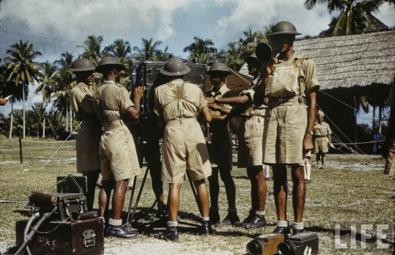 Colour Photos of Singapore Military in 1941 ~ Vintage Everyday