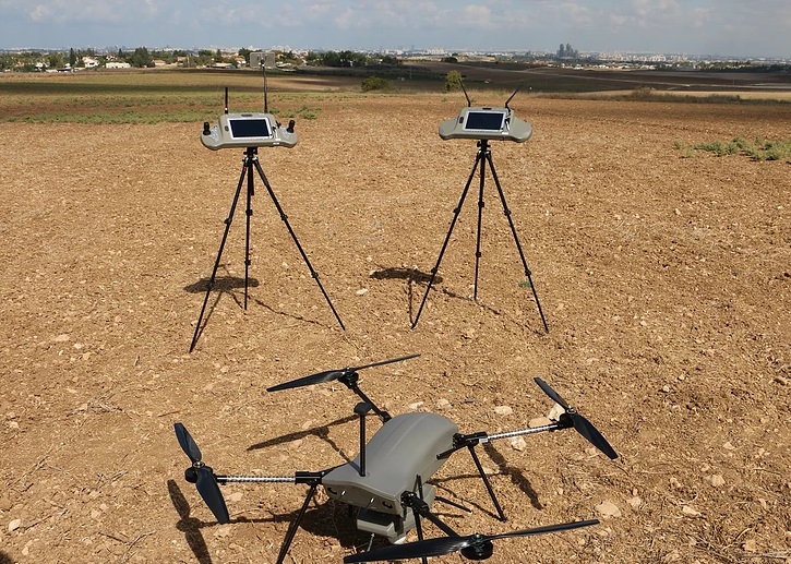 Israel Flying Drone : Drone quadcopter dengan jangkauan jauh hingga 10 ...