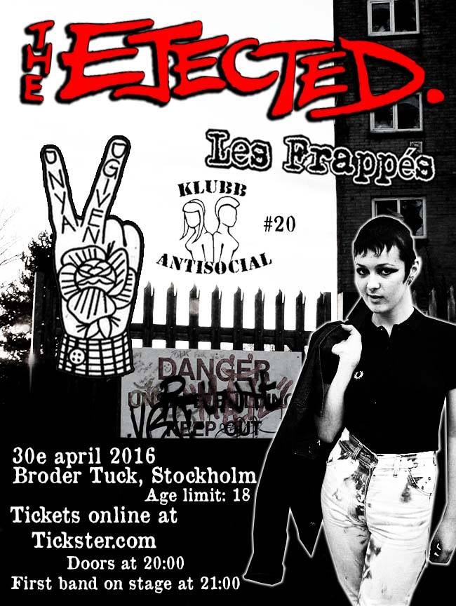 Punk och Oi!: The Ejected till Stockholm