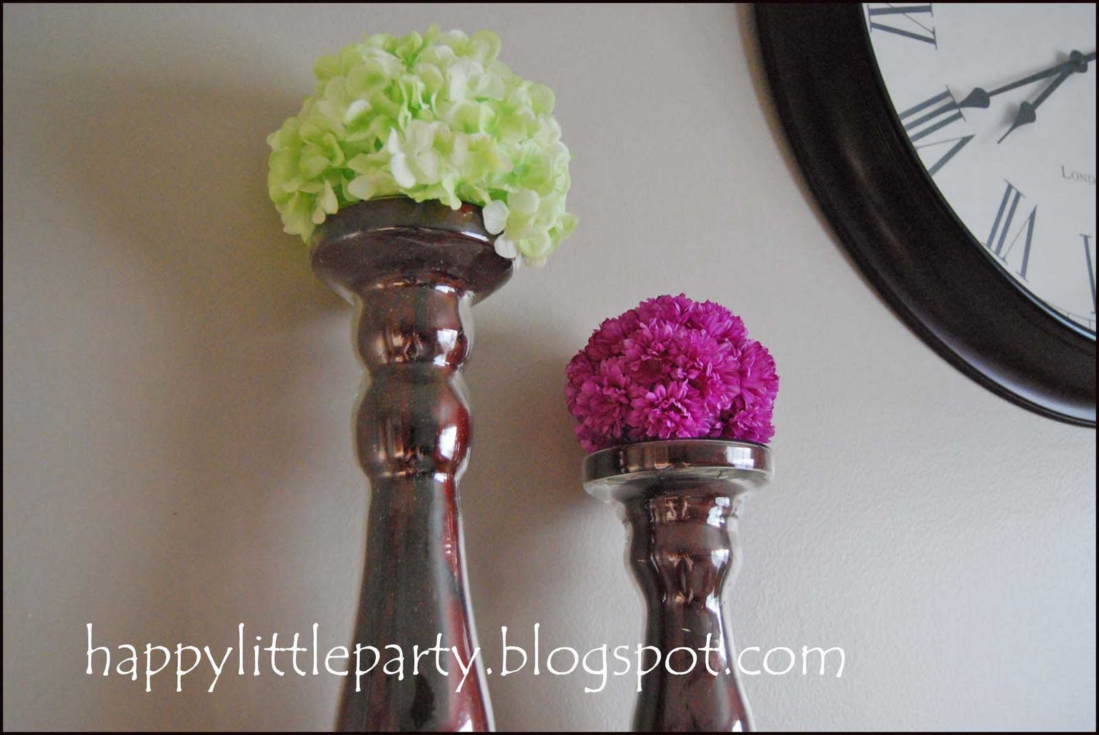 Happy Little Party: Spring Flower Balls