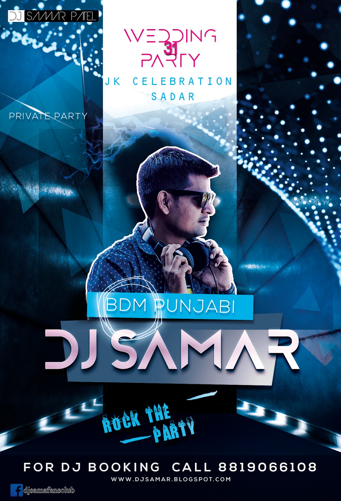DJ SAMAR PATEL: DJ SAMAR PATEL LIVE AT JK CELEBRATION JABALPUR