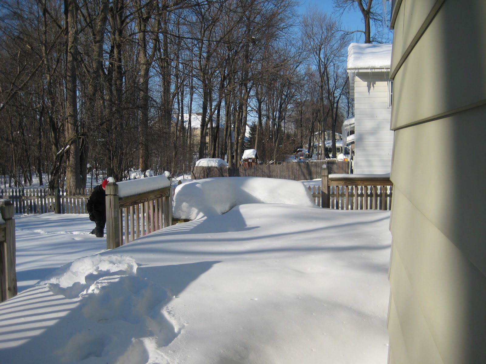 Waters Family Blog: Want to know what 140 in. of snow looks like?