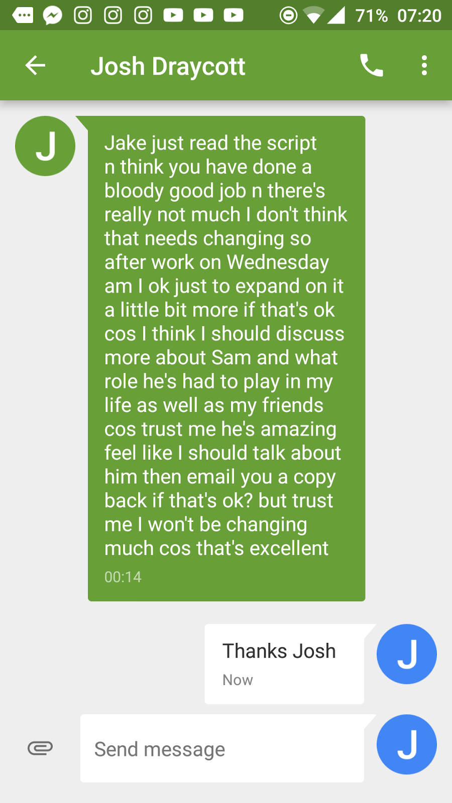 Unit 11 - Script writing for media products