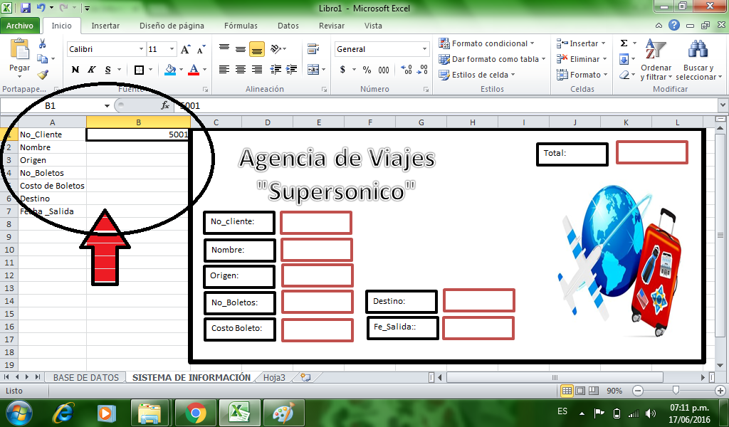 Cursos de Informàtica: SISTEMA DE INFORMACIÓN EN EXCEL