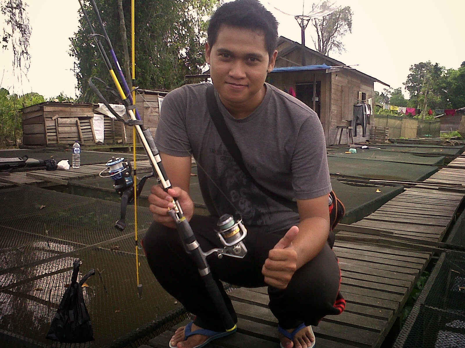 hendriyansyah: mancing mania in pangkalan bun - kalimantan tengah