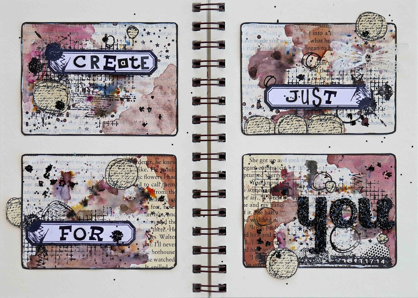 Heather's Scrap Room: Art Journaling in Scrapbooking Memories Magazine