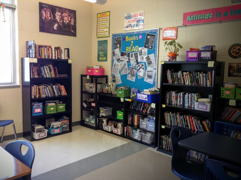 A Classroom Library in High School