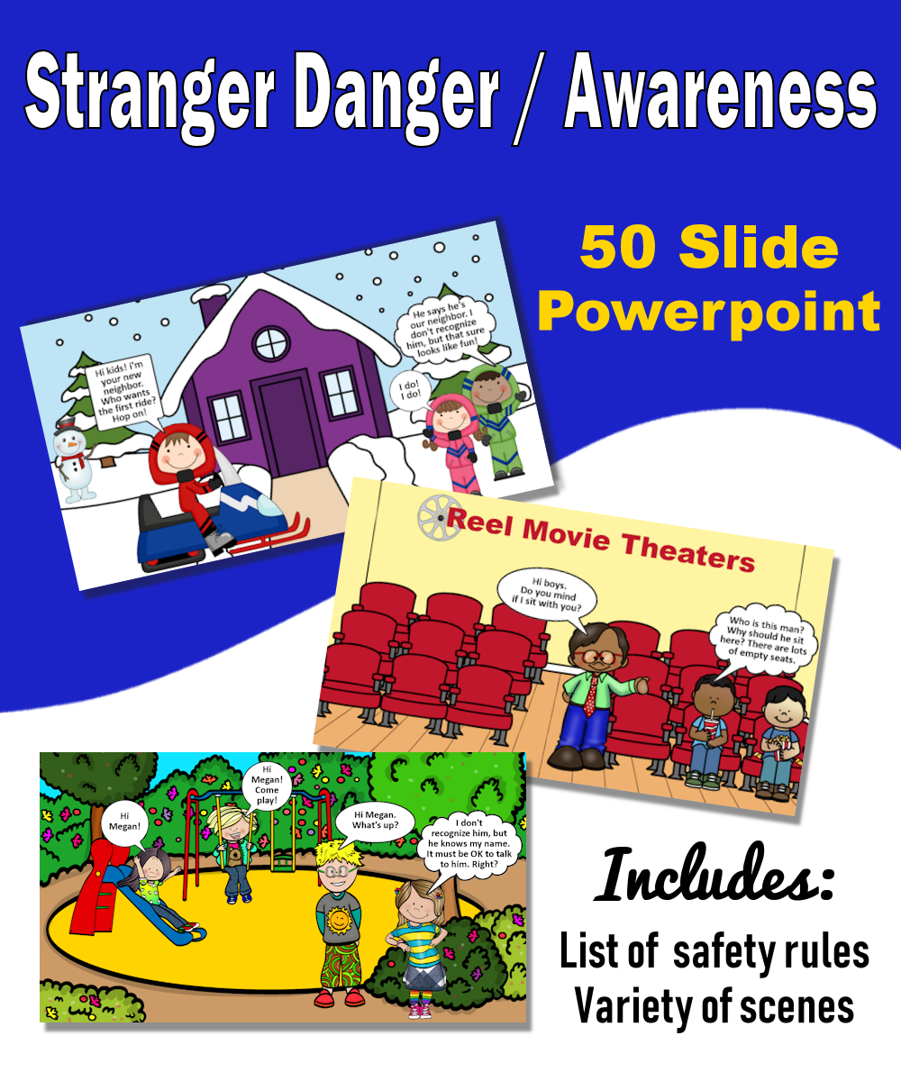 The Playful Otter: Stranger Awareness and Safety Powerpoint