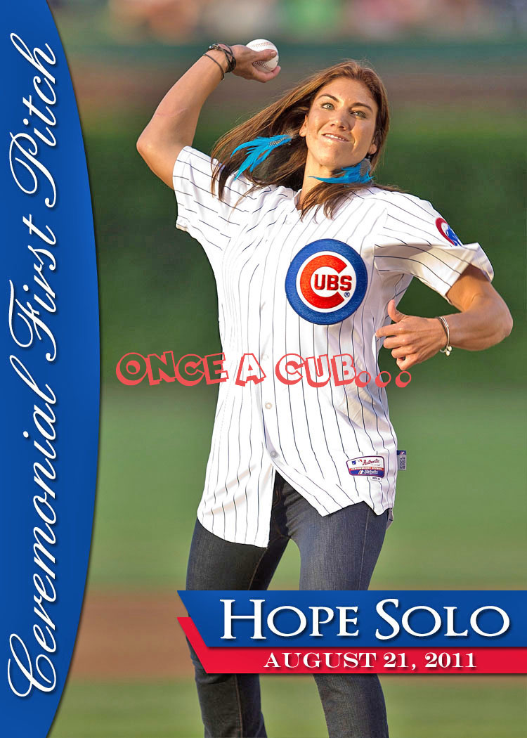 Once a Cub: First Pitch Customs - Redesign