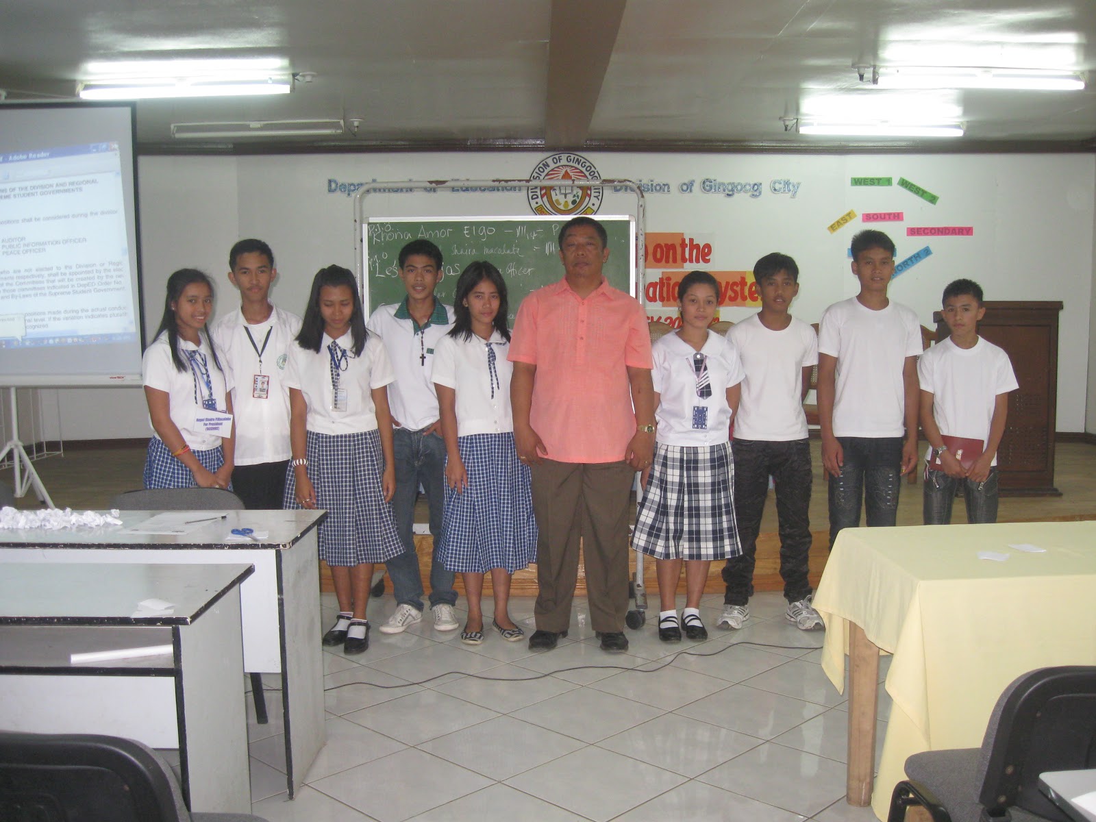 SUPREME STUDENT GOVERNMENT OFFICERS' ELECTIONS HELD AT DEPED GINGOOG CITY