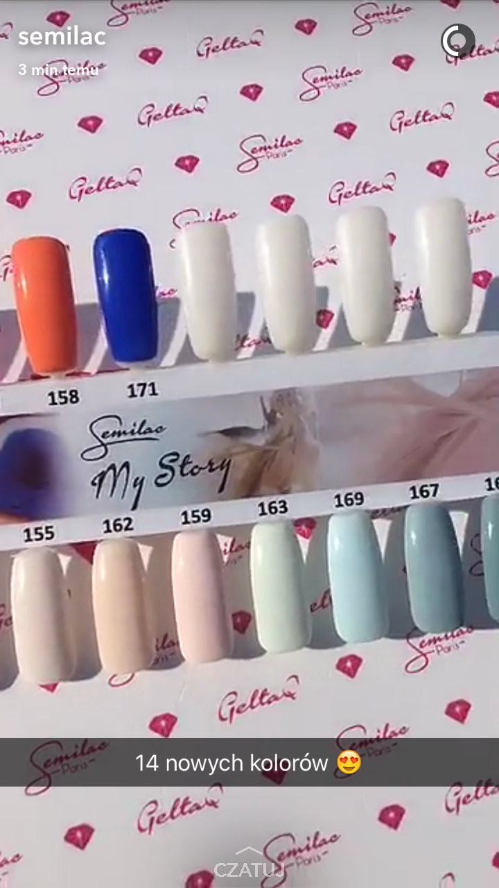 Nowe kolory lakierów hybrydowych Semilac
