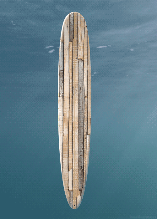 Cédric Gilbert Photography and Graphic Design: Surf Longboard made of ...