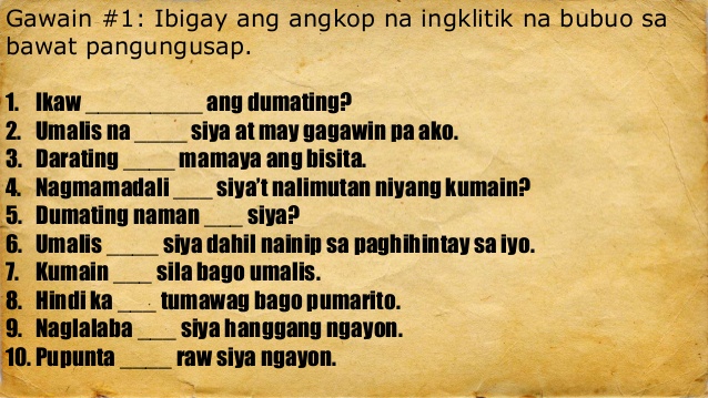 ingklitik - philippin news collections