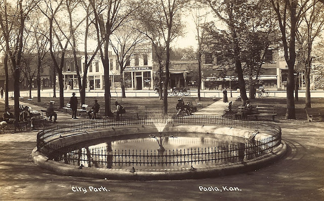 Pat's Postcard Postings: Postcards of Paola, Kansas, c. 1912