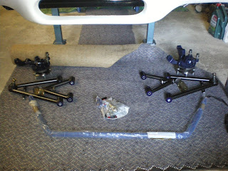 Classic Revival AC Cobra Replica SC 427 : Front suspension is next and ...