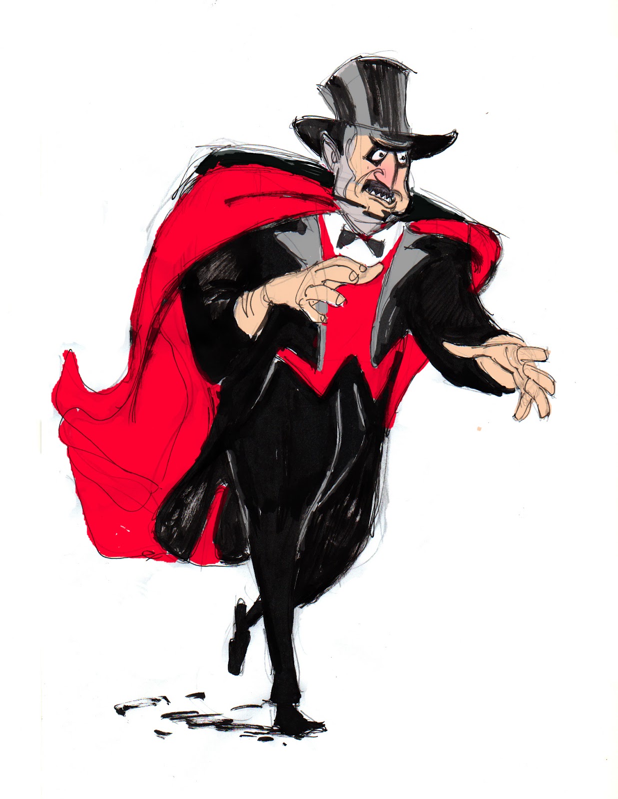 Michael Swofford Drawings: Mark as Dr. Jekyll and Mr. Hyde