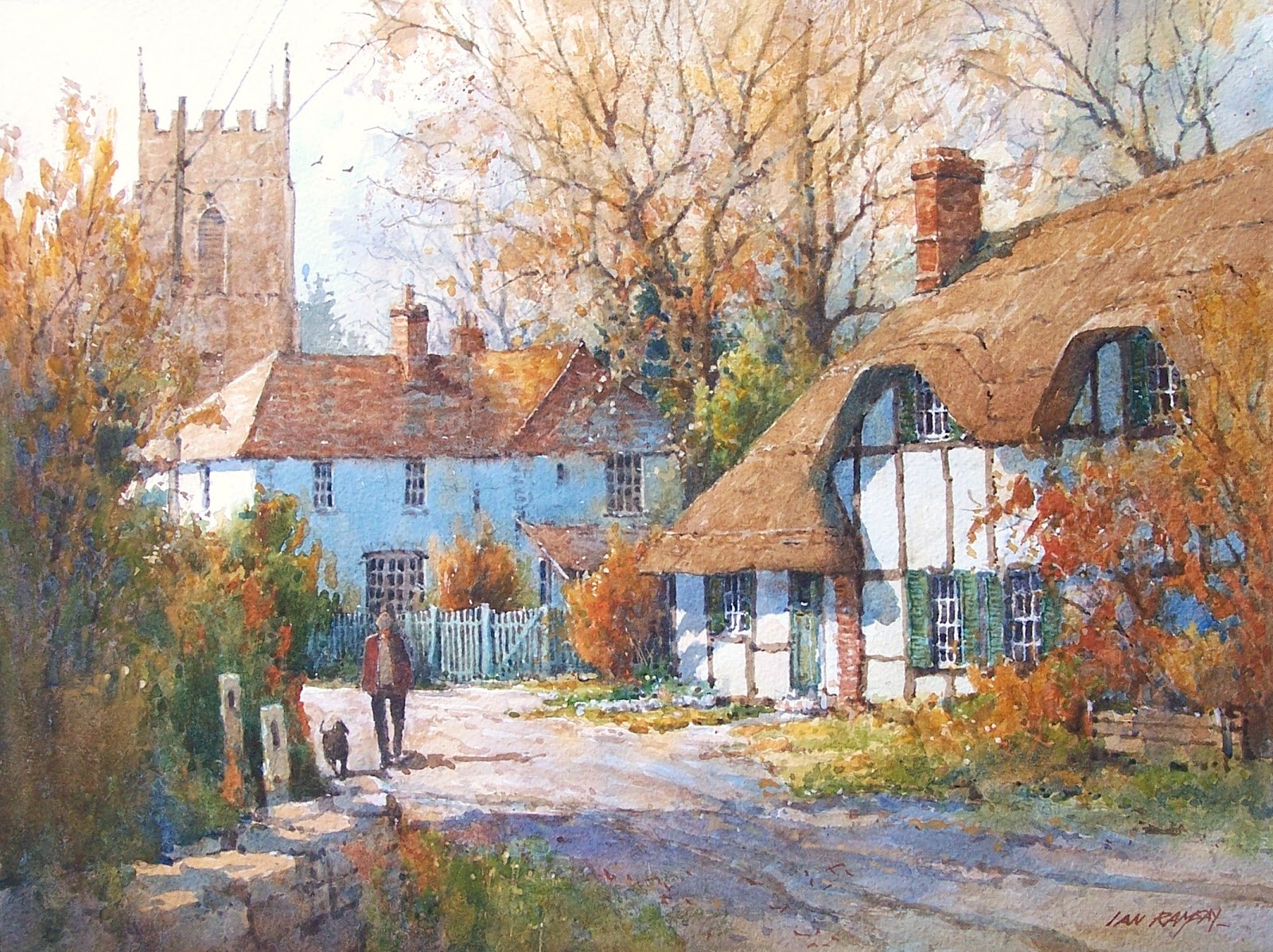 Ian Ramsay, 1948 | Plein Air /Watercolour painter | Tutt'Art@ | Pittura ...