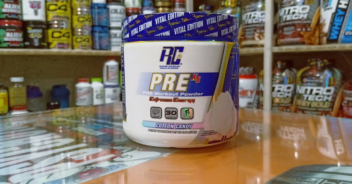 Ronnie Coleman Signature Series Pre XS Extreme Energy Pre Workout ...