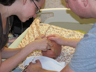 Aidan... With Eos: Feeding Tube: Tube Day