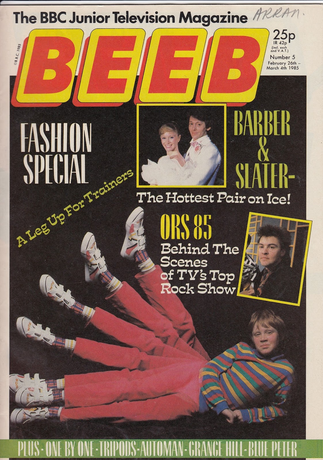 Boys Adventure Comics: Beeb magazine covers gallery - part 2