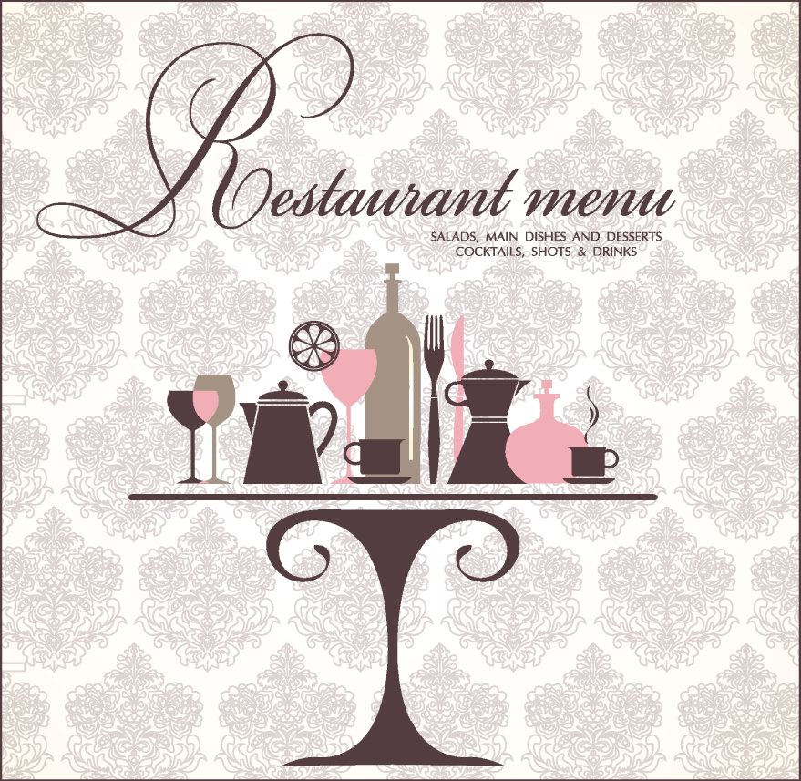 Happy Delicious Stuff: Clip Art - Restaurant Menu Design