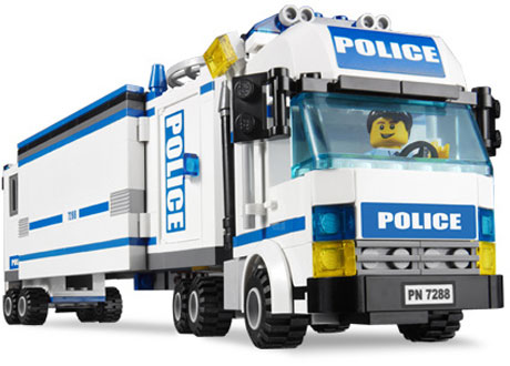 Lego Türk: Lego Mobil Polis Ünitesi-7288