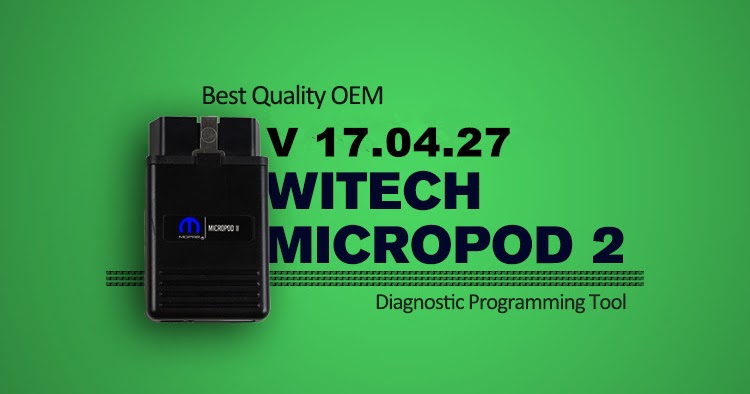 OBD2Repair.com Online Shopping Store: Free Download Witech Micropod 2 ...