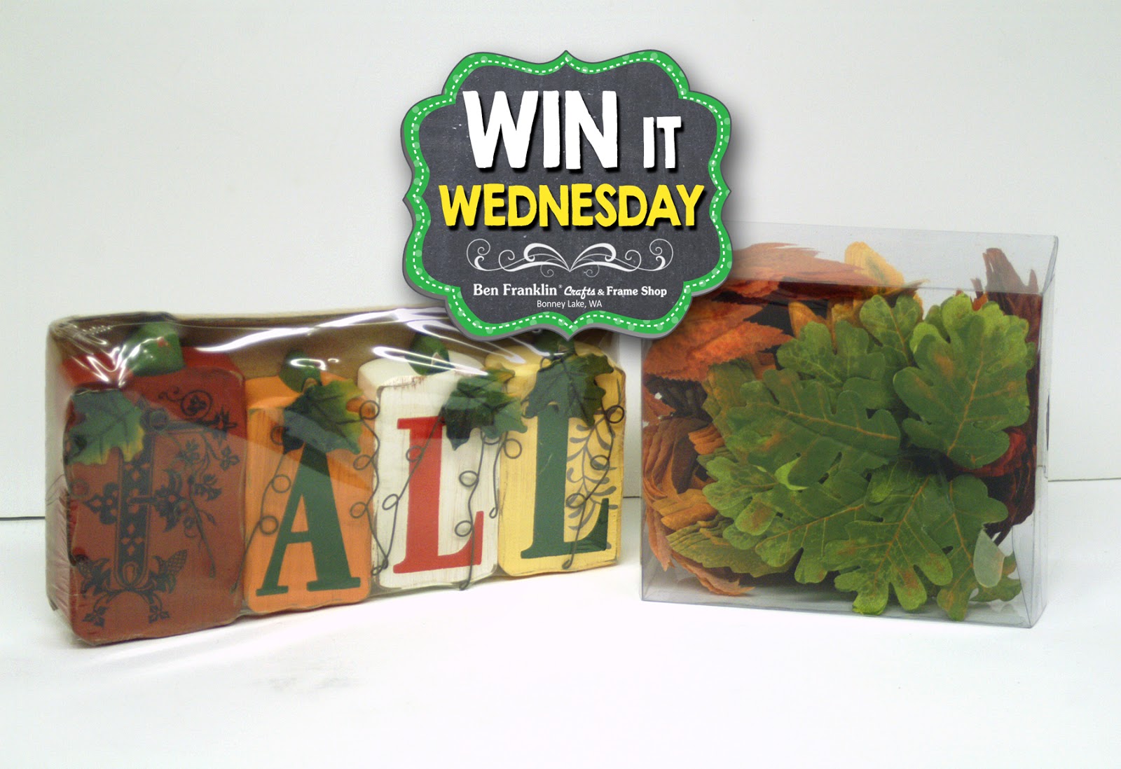 Ben Franklin Crafts and Frame Shop: Fall Blocks Make Decorating Easy