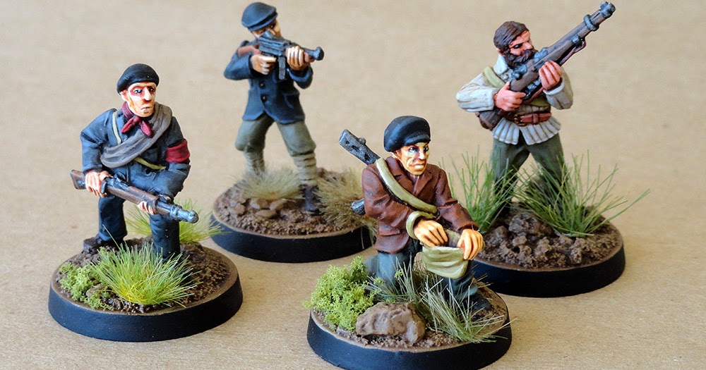 Small Wars in Southern Africa: 28mm Partisans: The gathering storm...