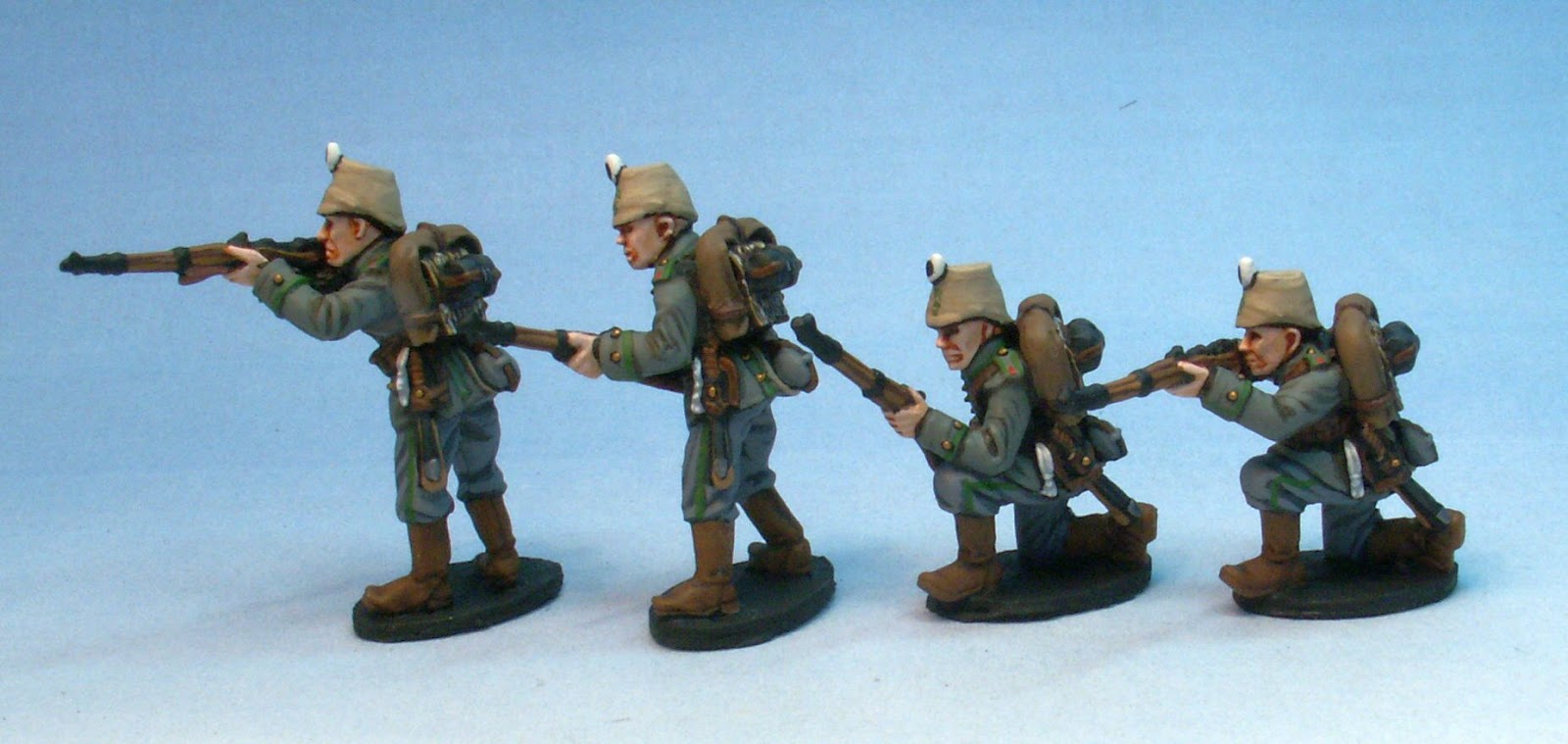 Over Open Sights: Mutton Chop WW1 German Jaeger. Pack GER11.