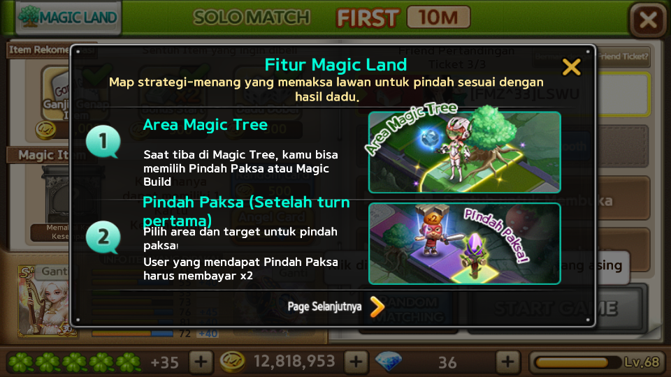 Cara bermain di Magic Land Map | Get Rich Indonesia
