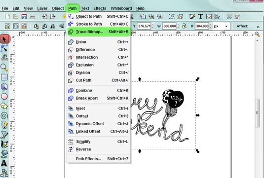 Tracing Cepat dan Mudah Dengan Inkscape | Belajar CorelDRAW