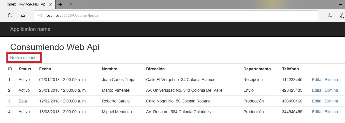 Api Rest : Consumiendo un Api Rest CRUD en C# - Parte 3