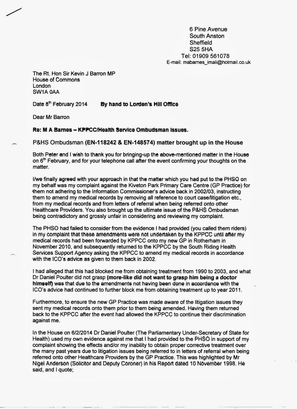 Nhs Complaints February 2014 nhs-complaints-february-2014