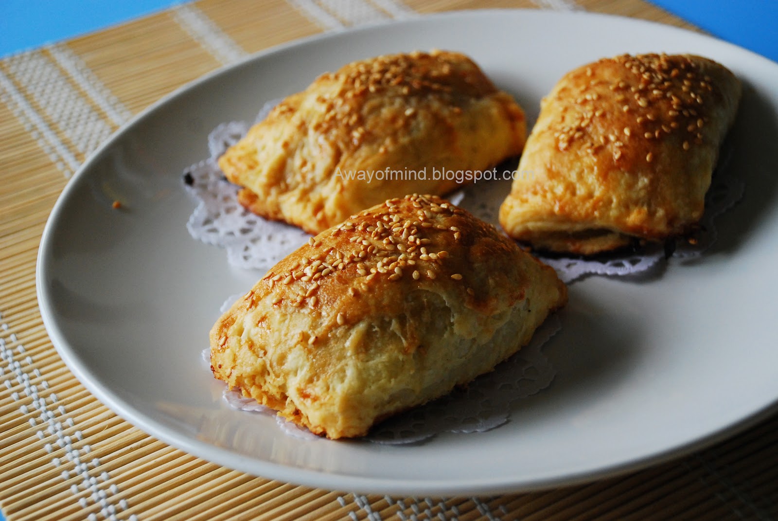 Awayofmind Bakery House: Baked Barbecued Pork Puffs (Char Siu Puffs/ Su)