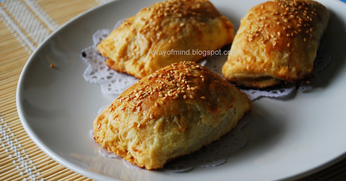 Awayofmind Bakery House: Baked Barbecued Pork Puffs (Char Siu Puffs/ Su)