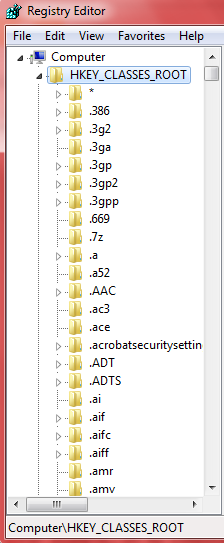 Mengenal Hive HKEY_CLASSES_ROOT | Solusi Masalah Komputer