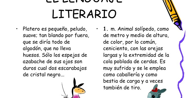 Taller Literario Despertares: 285. El texto literario y El lenguaje ...