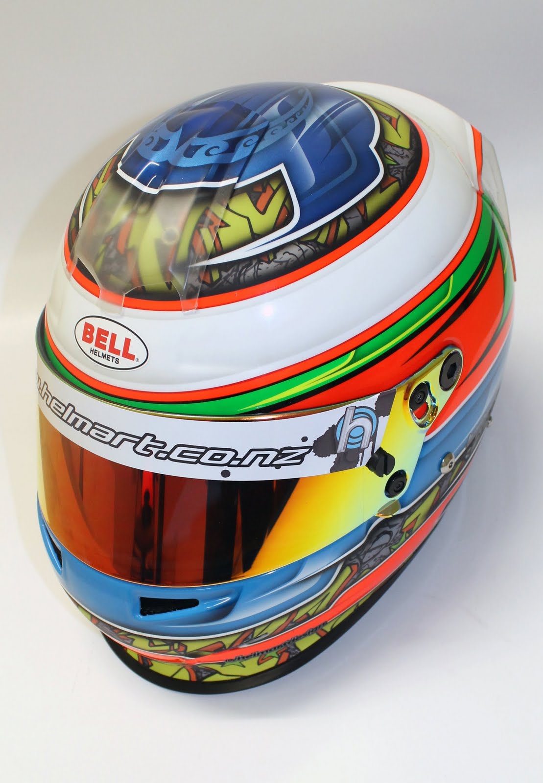 Racing Helmets Garage: Bell RS3 L.Morey 2011 by Helmart Design