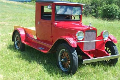 My 1928 Chevrolet: A Very Red Chev Ute