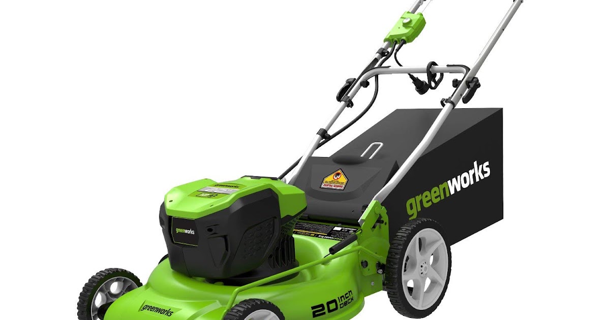 GreenWorks Lawn Mower Reviews: GreenWorks MO12B00 Review