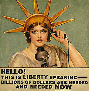 First World War on Film: Movie Stars on Liberty Loan Drive (USA, 1918)