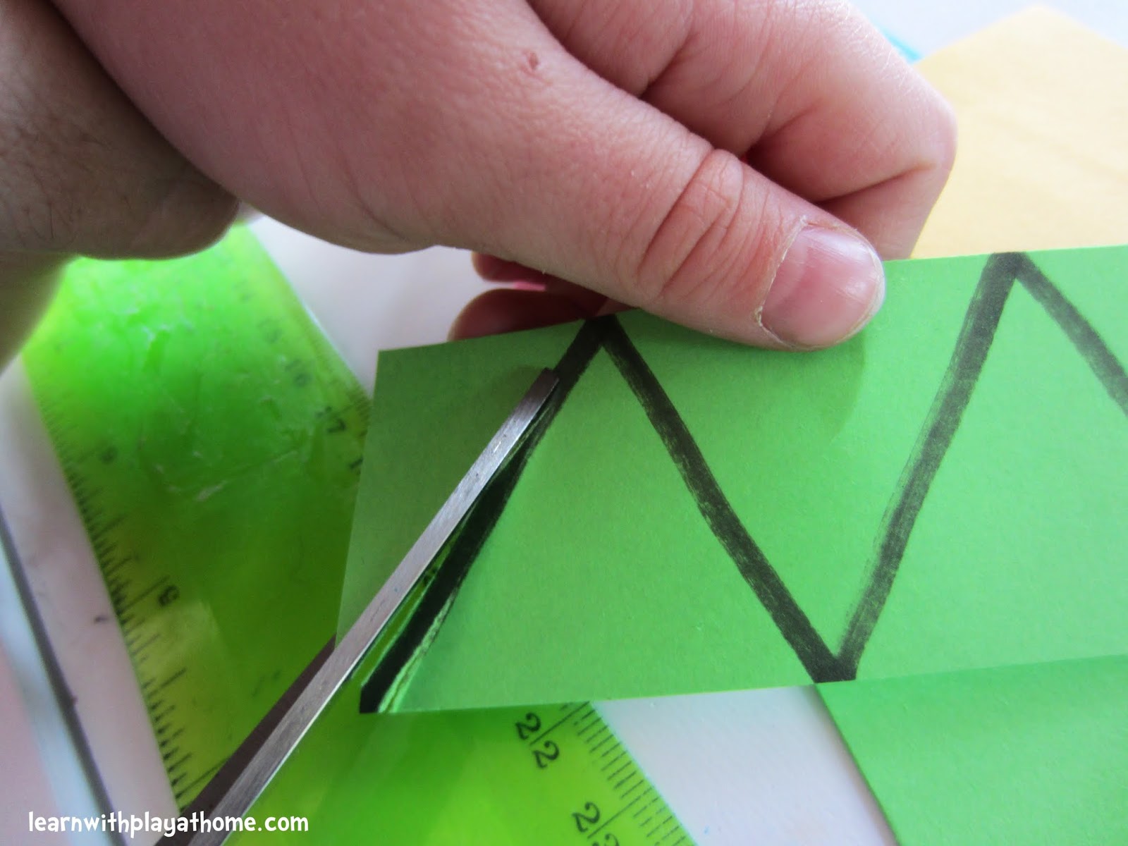 Learn with Play at Home: Cutting Practice & Learning Shapes