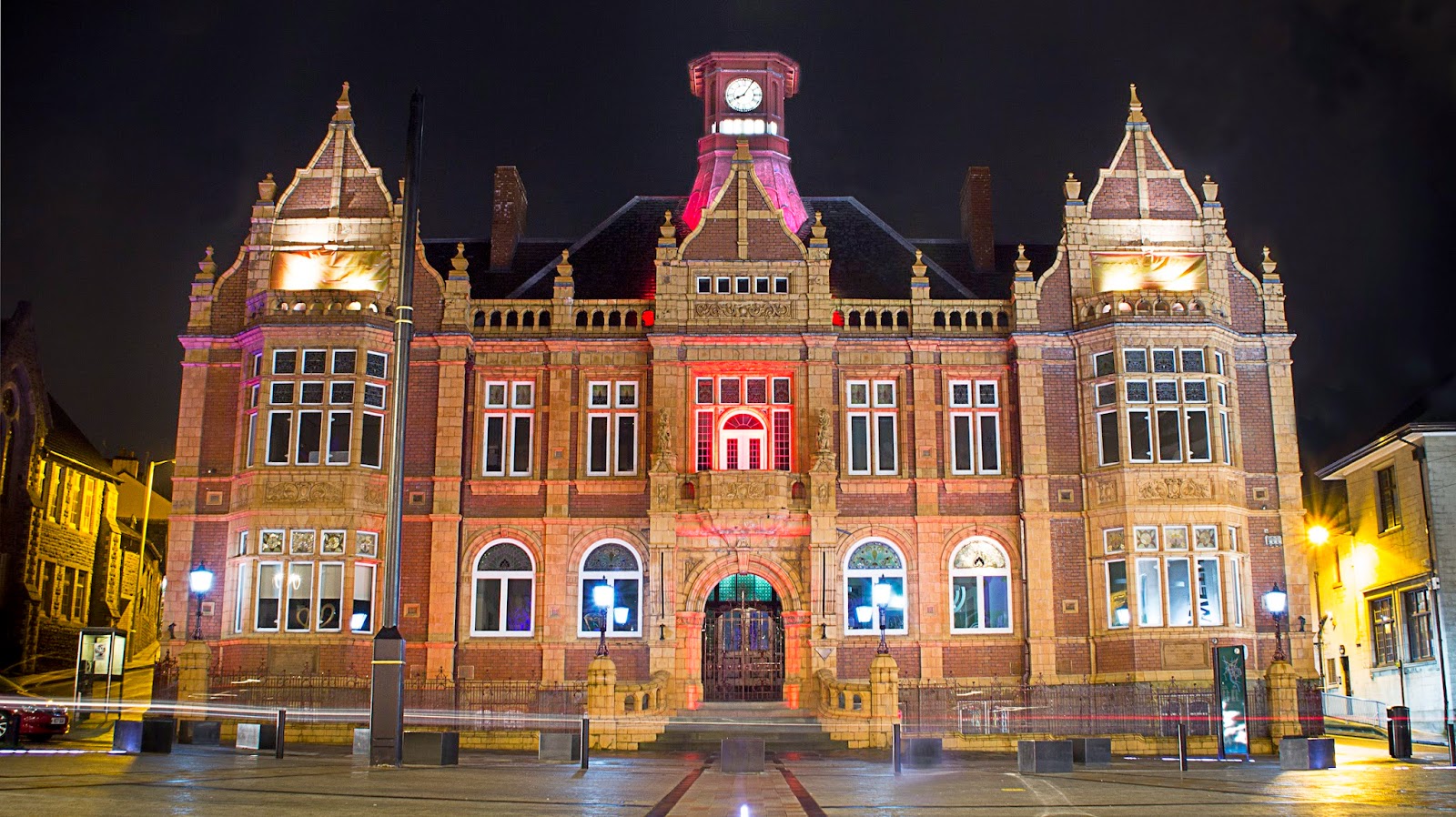 cityscape of merthyr tydfil