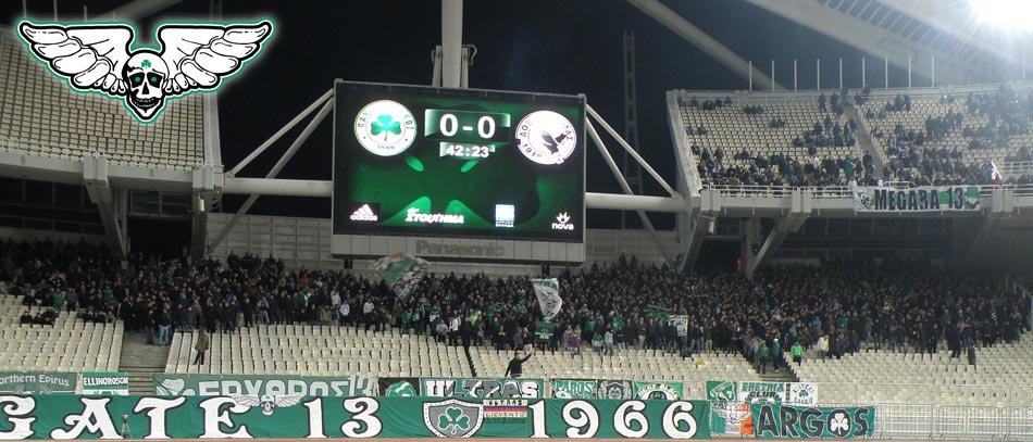 Kos Club - Gate 13: ΠΑΝΑΘΗΝΑΙΚΟΣ Α.Ο - δοξα δραμας 1-0 (18/1/12)