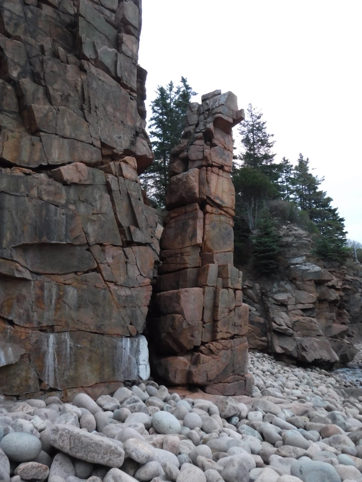 Leave The World Below: TRIP REPORT - Monument Cove (Acadia)