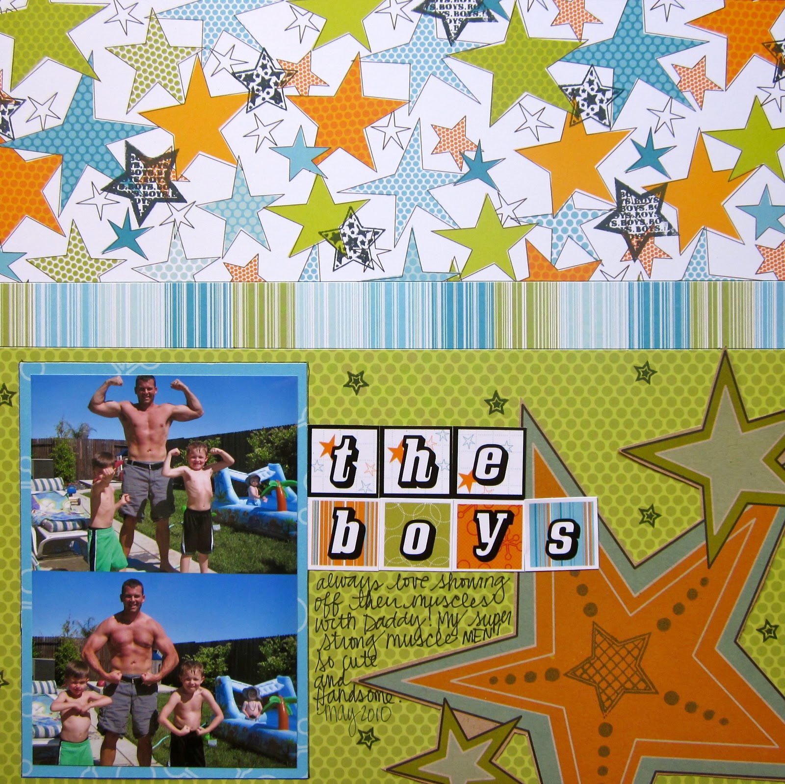 Enjoying Life With 4 Kids: Scrapbook Pages