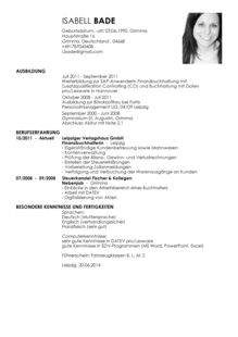 CV beispiel student - Tipss und Vorlagen